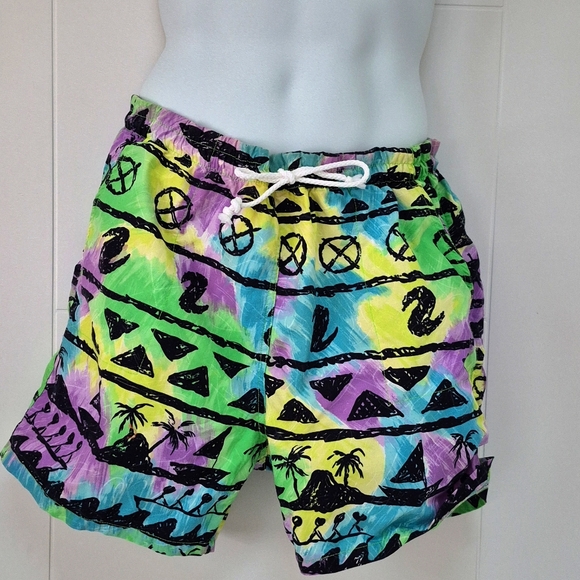 Surf Alliance | Swim | Vintage Surfers Alliance Graphic Tropical ...